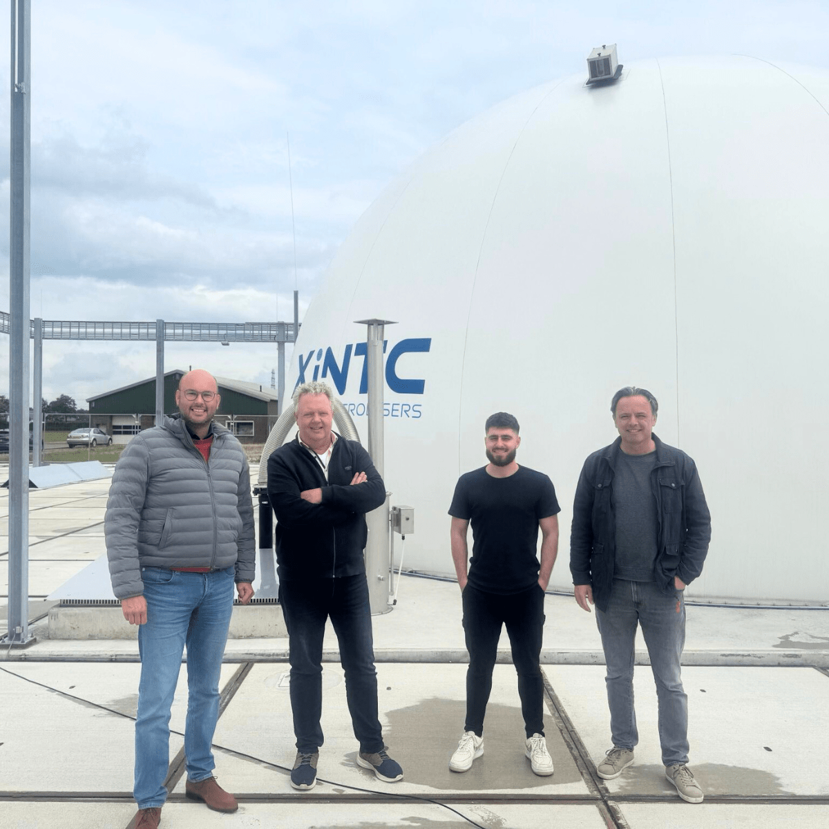 Techport on company visit to XINTC - Techport - Together towards the ...